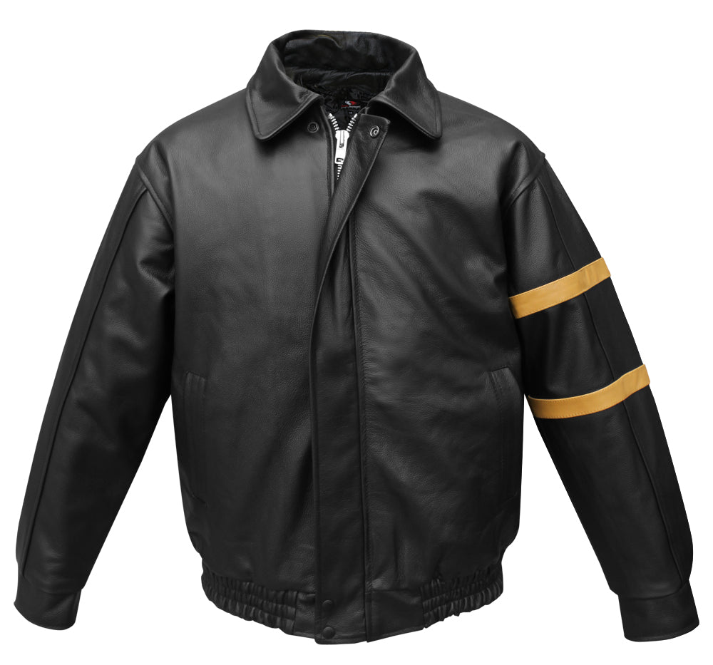 JK404 - Custom Insulated leather jacket – Canada Sportswear Corp