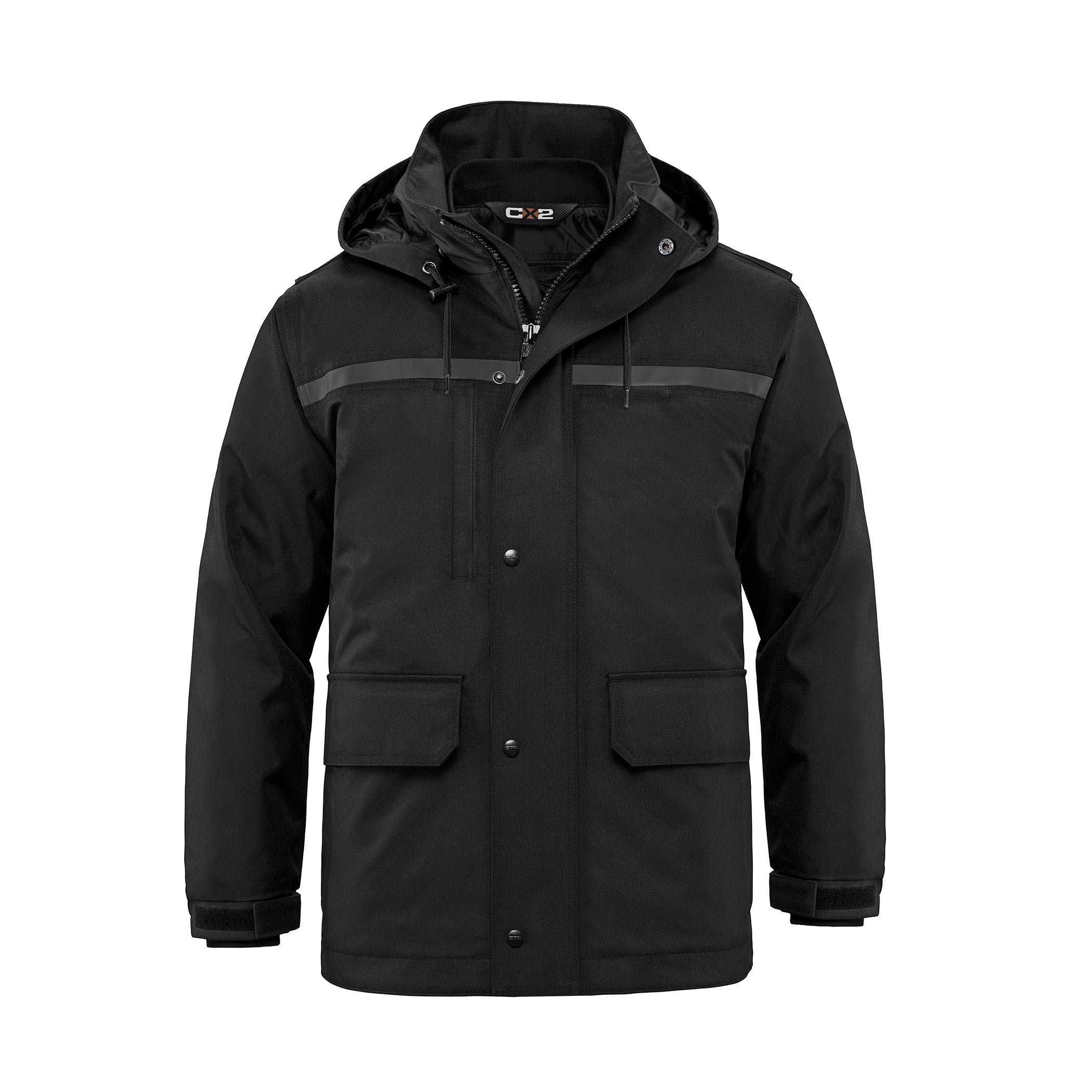 L01120 - Pinnacle - Heavy Duty 3 in 1 Parka w/ Detachable Hood – Canada ...