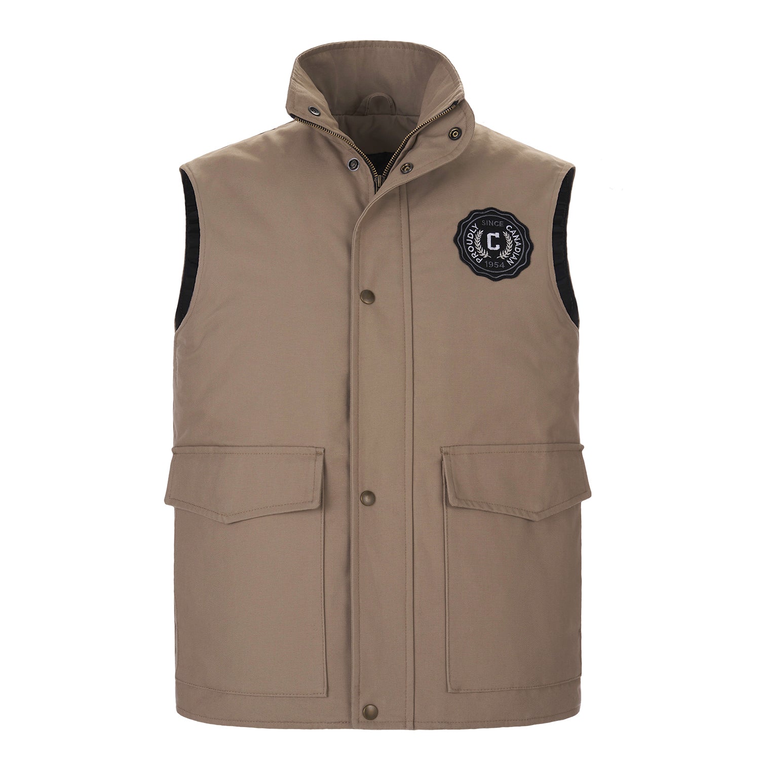 VT179 - Custom Canvas vest with quilted lining – Canada Sportswear Corp